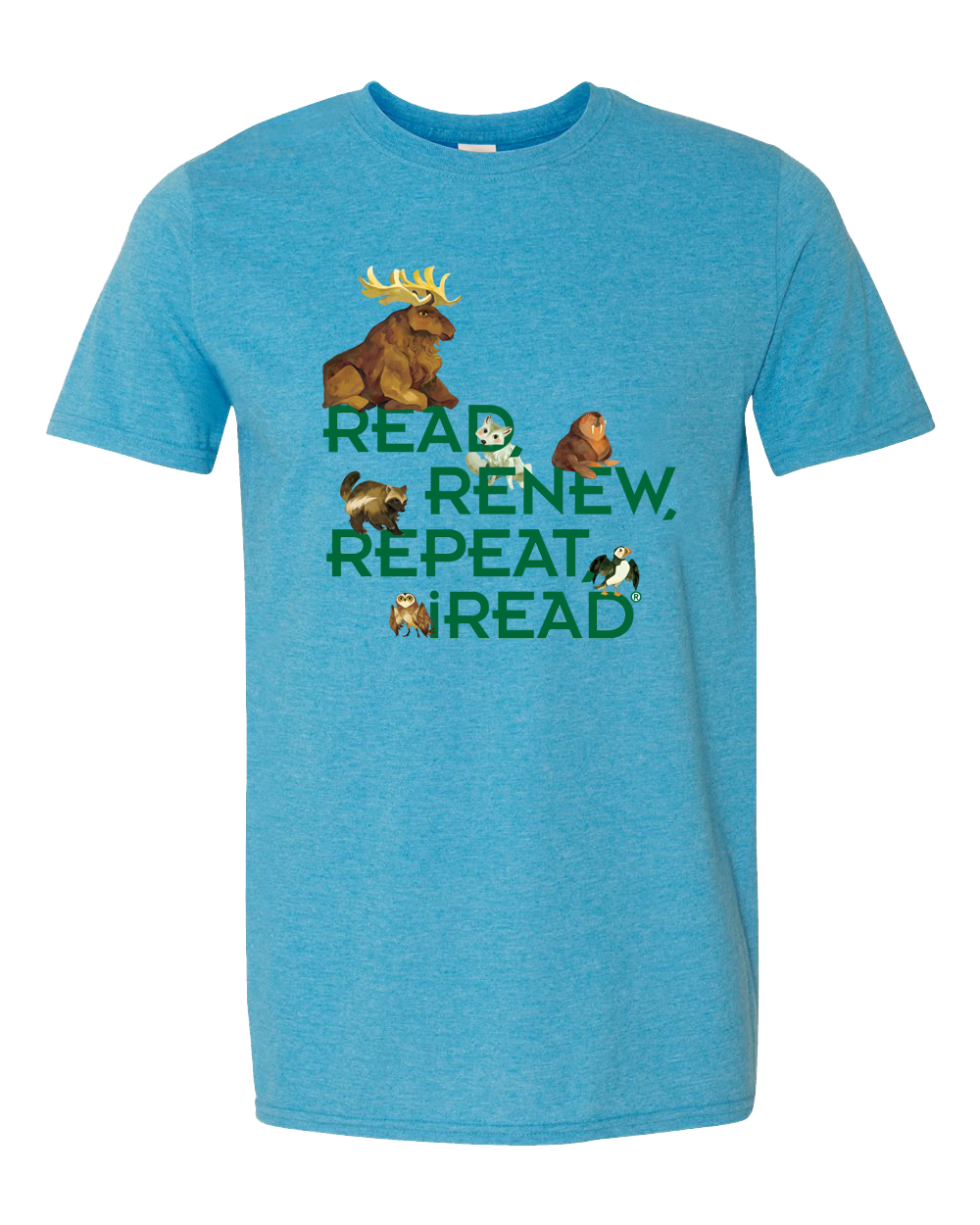 Adult T-shirt - iREAD: Reading Programs