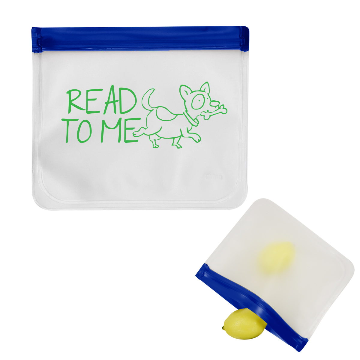 Reusable Zip Top Snack Bag - iREAD: Reading Programs