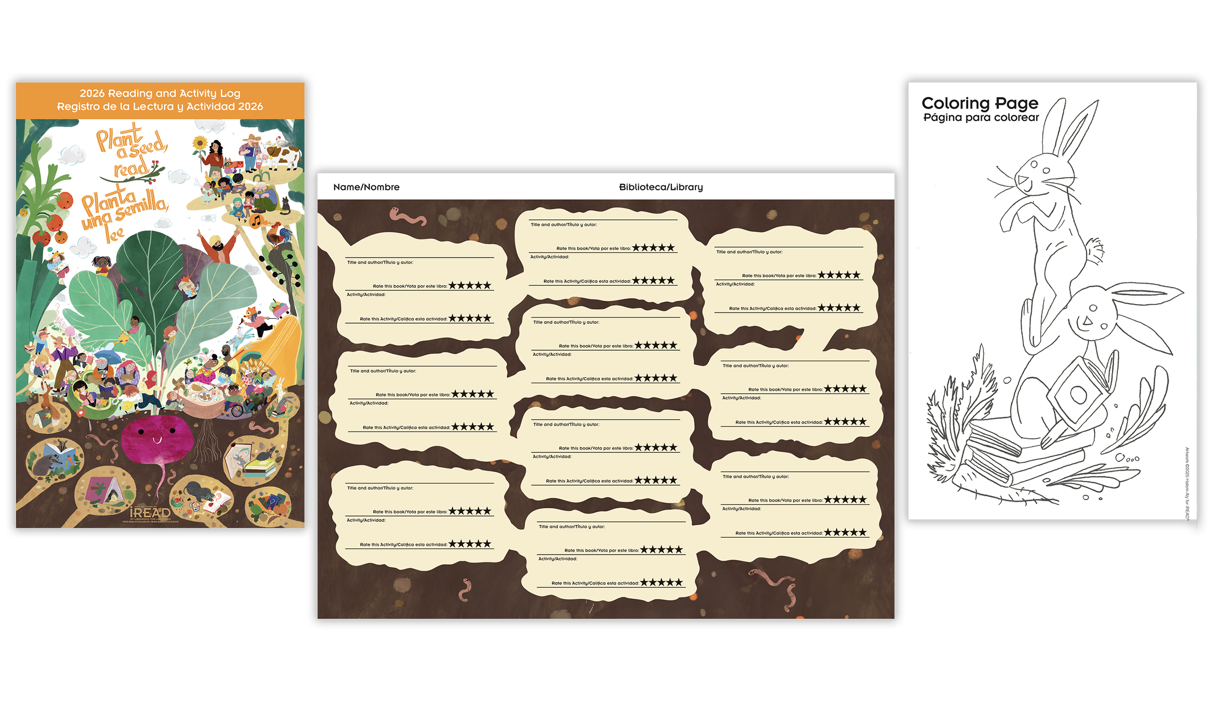 Reading & Activity Logs (English/Spanish) - iREAD: Reading Programs