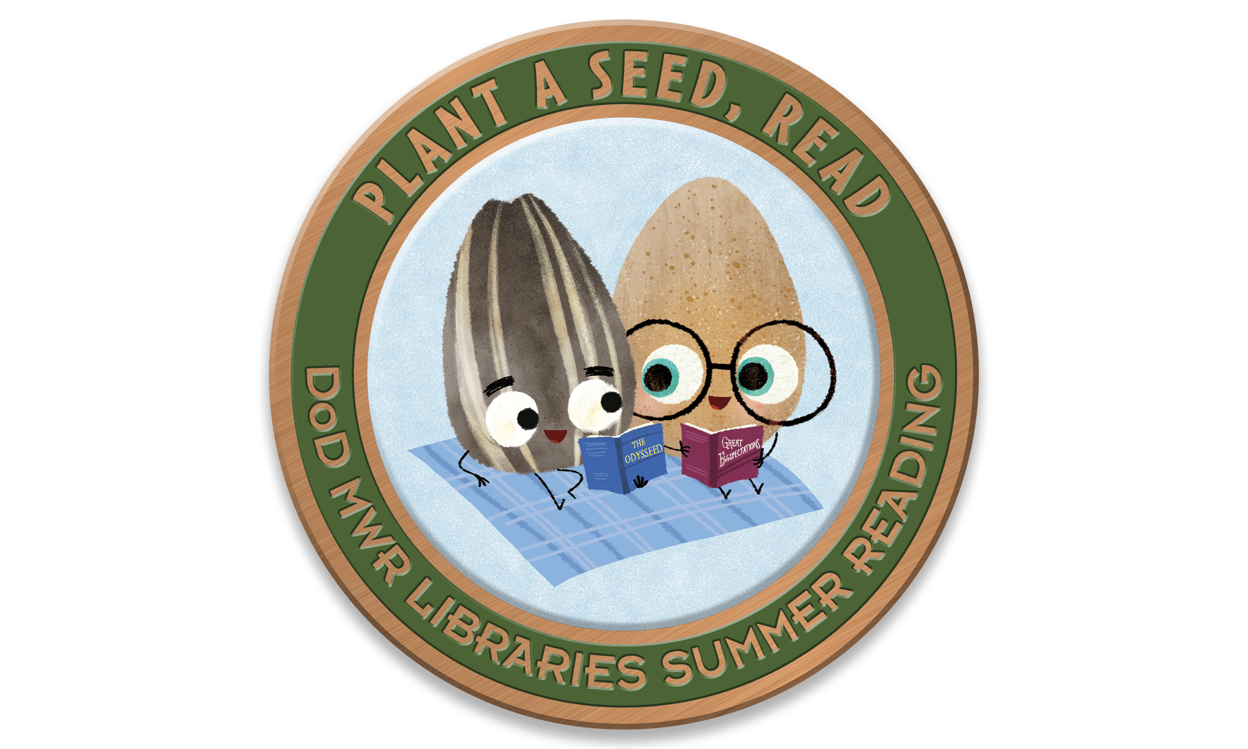 2026 Challenge Coin - iREAD: Reading Programs