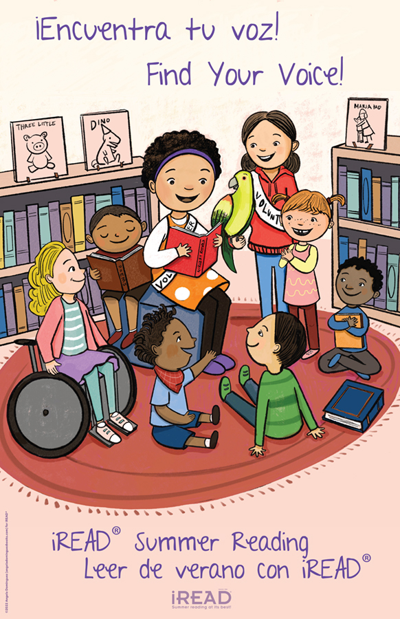 Early Literacy Poster (English/Spanish) - iREAD: Reading Programs